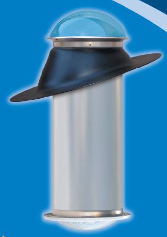 10” Residential Tubular Skylight for Flat or Pitched Roofs – Solar Wind ...